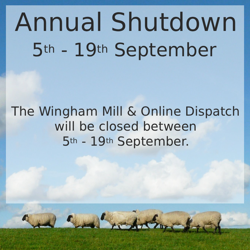 Wingham Wool Work - Felting wool, spinning fibres and equipment.