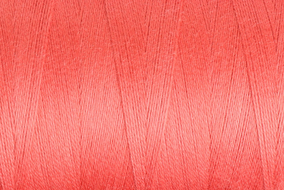 Ashford Weaving Yarn: Coral Red Unmercerised 5/2