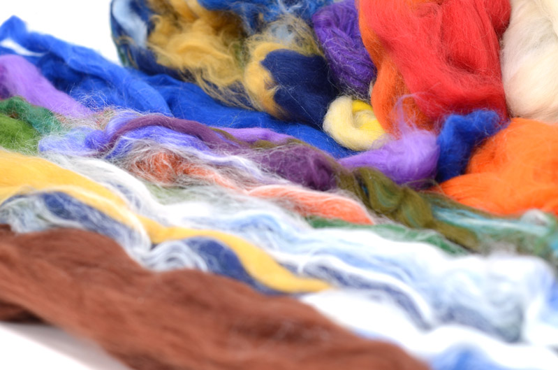 Wool and Silk Blend Laps 250gms