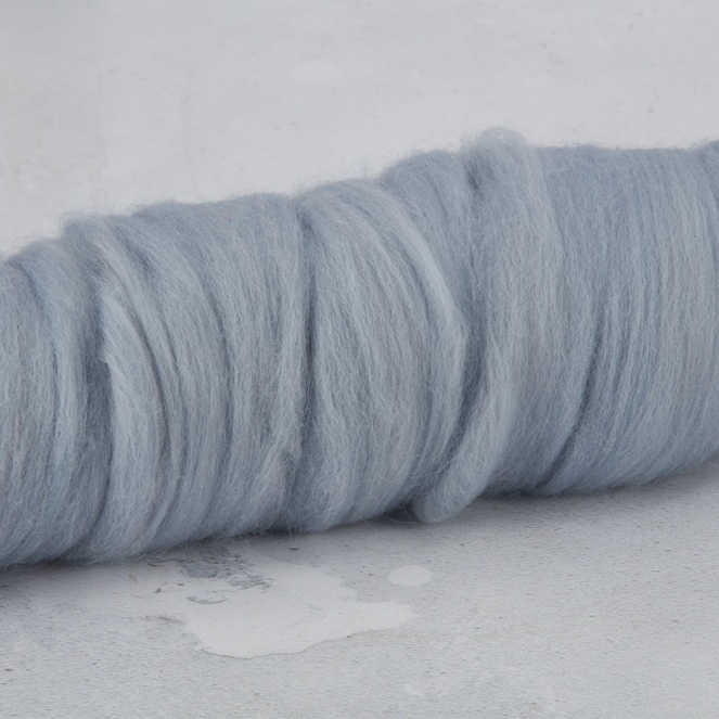 Silver Grey Dyed Merino 5.4
