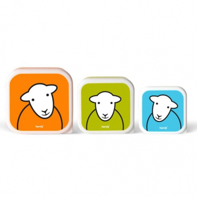 Herdy "Hello" Snackbox Set